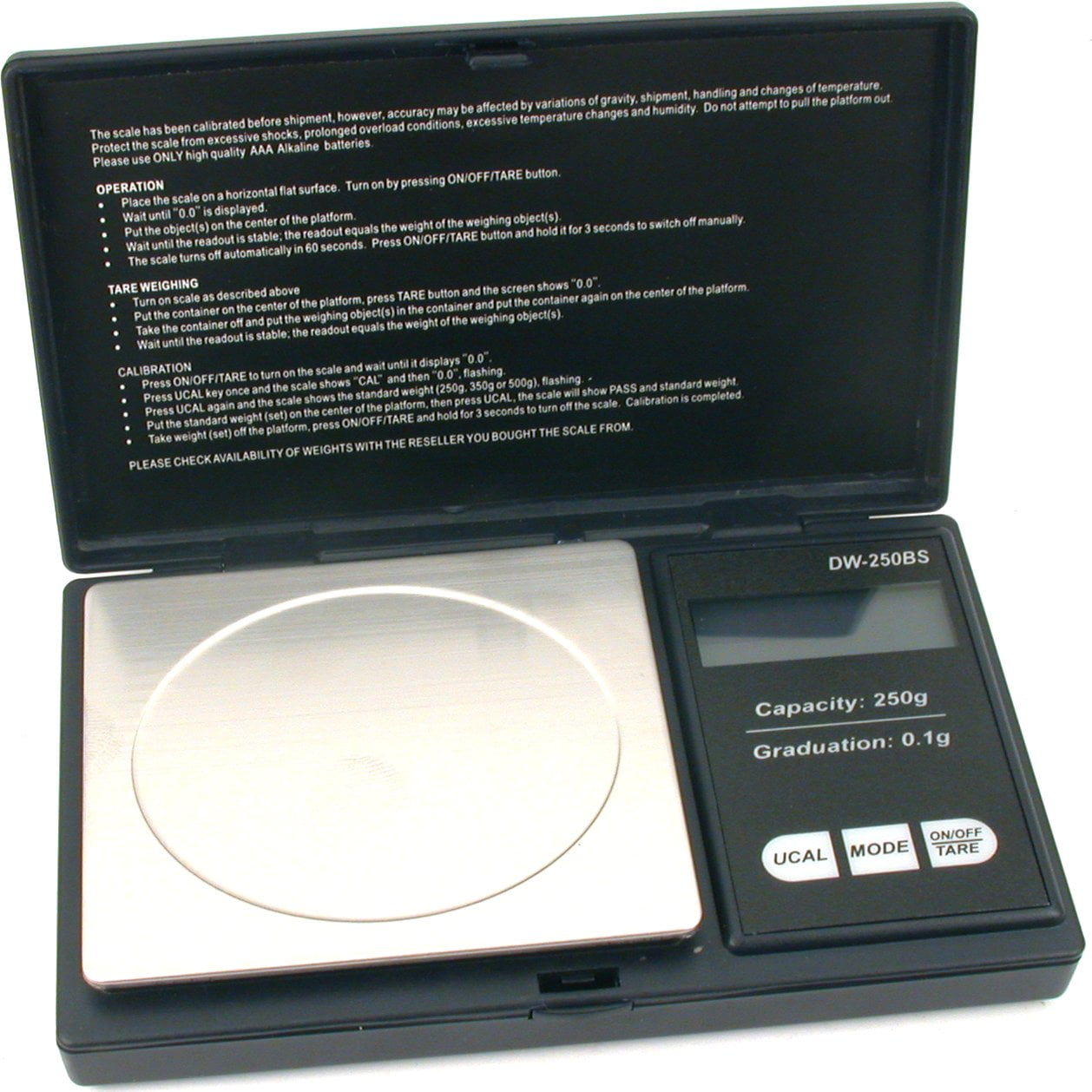 250 Gram Digital Portable Gold Scale 0.1 to 250 Grams - Walmart.com