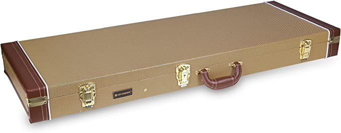 Crossrock Hard Case Fits Fender Telecaster & Stratocaster Electric ...