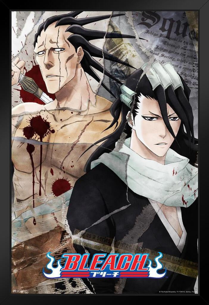 Bleach Poster Anime Merch Manga Byakuya Merchandise Series Comic Art ...
