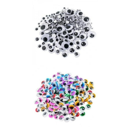 476 Pieces Wiggle Googly Eyes with Self-adhesive Toy | Walmart Canada