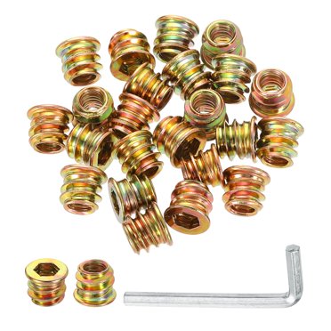 FPC CORPORATION 832-80 8-32 Steel Threaded Insert - Walmart.com
