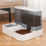 XISAOK Elegant Cat Bowl Food Bowls Dish Set Treat Water Dispenser Food ...