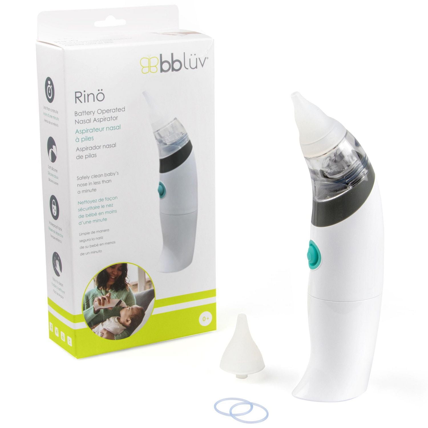 Click here for Bblüv - Rinö - Battery Operated Nasal Aspirator prices