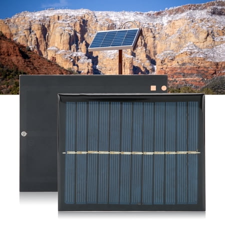 Loewten 1.5W 6V Solar Panel DIY Battery Charger Polysilicon Solar Panel ...