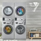 Crossover Crossover 2.0 by Wascomat Commercial Stack 3.5-CF Front-Load ...