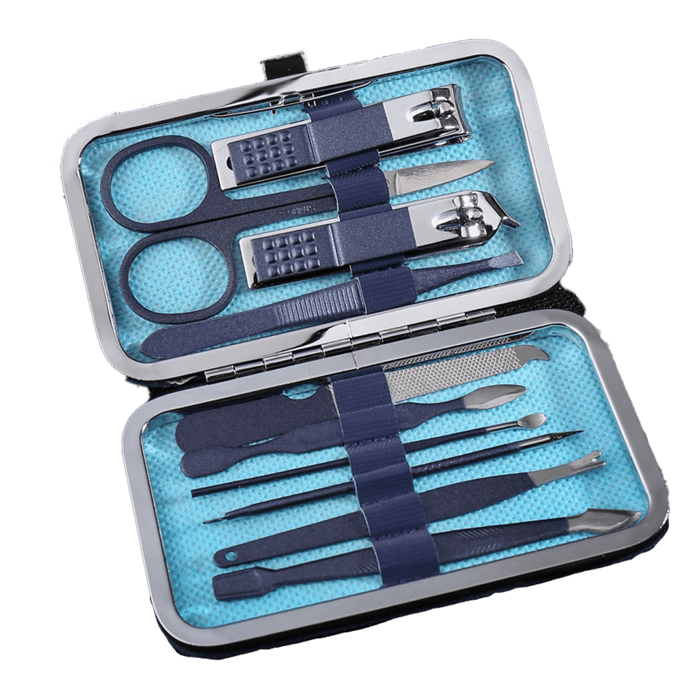 Manicure Set, Travel Mini Nail Clippers Kit Pedicure Care Tools ...