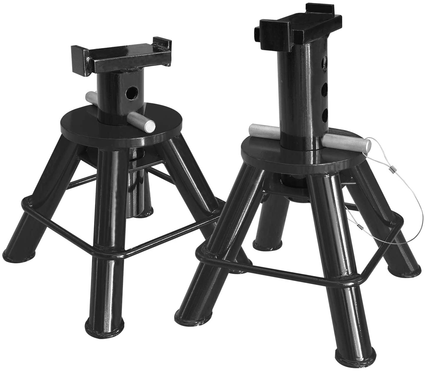 Torin Jacks T80070 Heavy Duty Steel Jack Stands with Locking Support ...