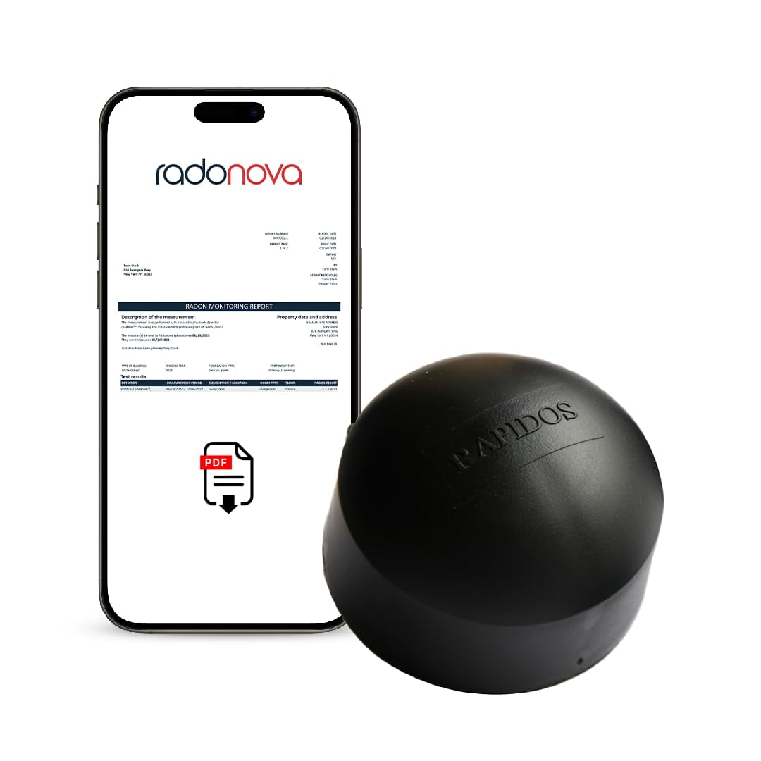 Click here for Radonova Rapidos Short-Term Radon Test Kit (10-90... prices