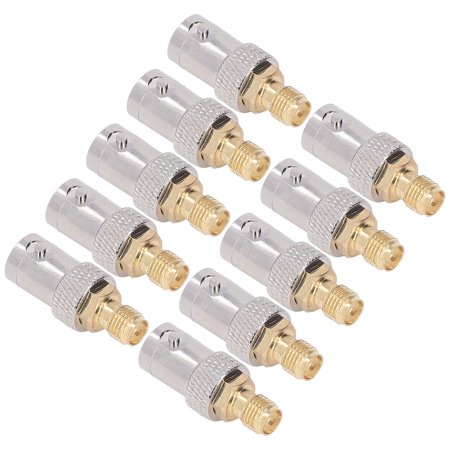 Coax Line Connector Set, 50 Ohm Impedance RF Coaxial Cable Adapter ...