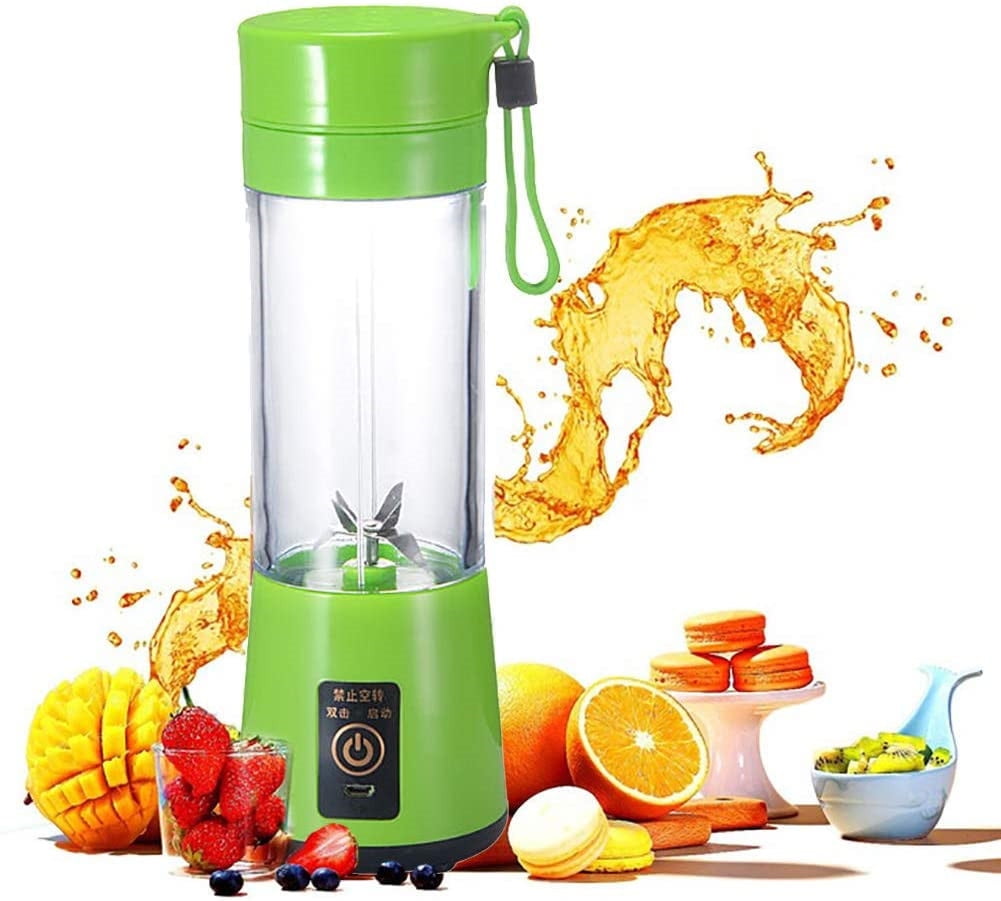 380ml USB Juicer CupBlades,Portable Fruit Blender Smoothie,Water Bottle ...