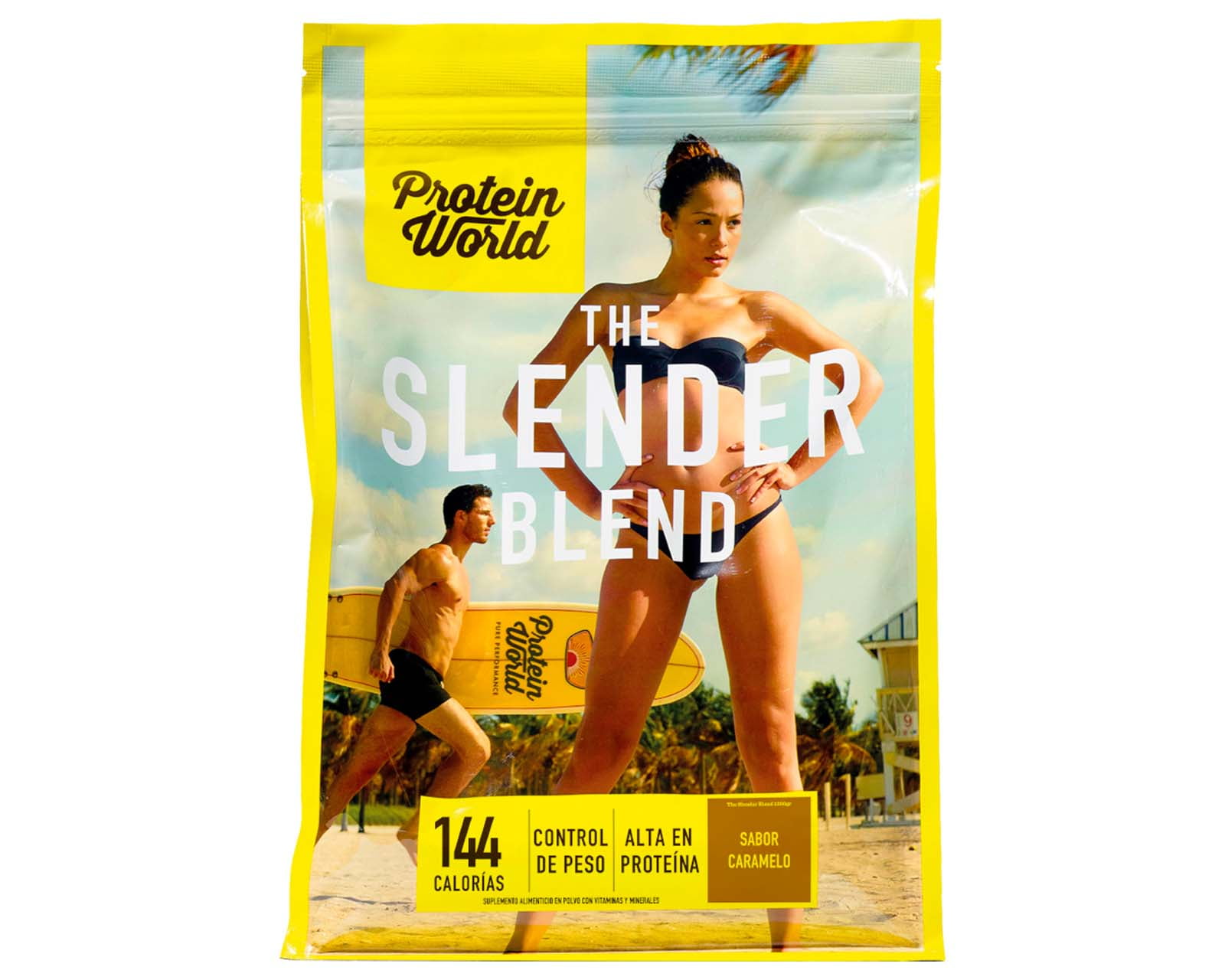 PROTEIN WORLD THE SLENDER BLEND CARAMELO 1200 G Protein World SLEN-CARA-1200 | Bodega Aurrera en ...