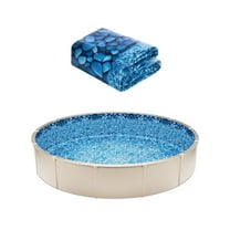 Swimline LI184820 18' Blue Round Above Ground Pool Liner - Walmart.com