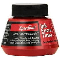 Speedball Super Pigmented Acrylic Ink, 2 oz., Indigo Blue - Walmart.com