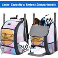 30 Baseball Backpack, Softball Bat Bag with Shoes Compartment for Youth ...