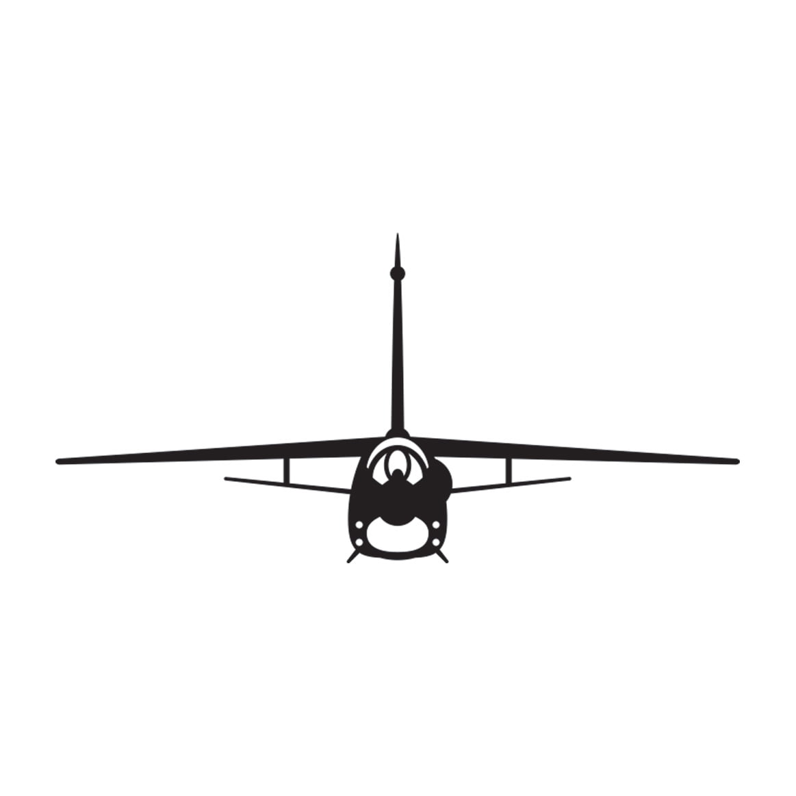 F-8 Crusader Sticker Decal Die Cut - Self Adhesive Vinyl - Weatherproof ...
