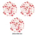 3pcs Artificial Colorful Cherry Blossom Vines - 3 Pieces Hanging s for ...