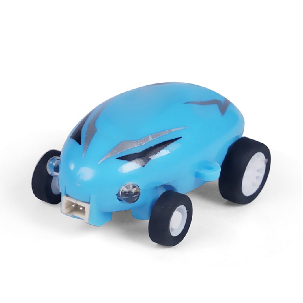 Micro Race Car Set Rechargeable Light 360° Spinning Fidget Toy Pocket ...