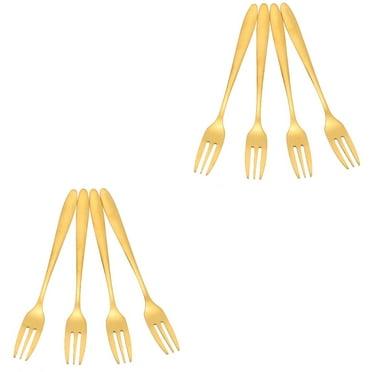 12 Pc Heavy Weight Stainless Steel Dinner Forks, Metal Cutlery Utensil ...