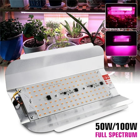 Waterproof 220V 100W LED 5730 SMD Grow Light Full Spectrum Flower Flood ...