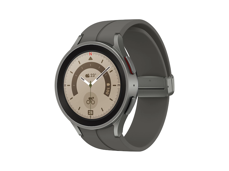 Restored Samsung Galaxy Watch 5 Pro SM-R925 LTE 45MM Gray Titanium ...