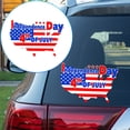 4th Of July Butterfly Sticker For Car, America Independence Day Decal ...