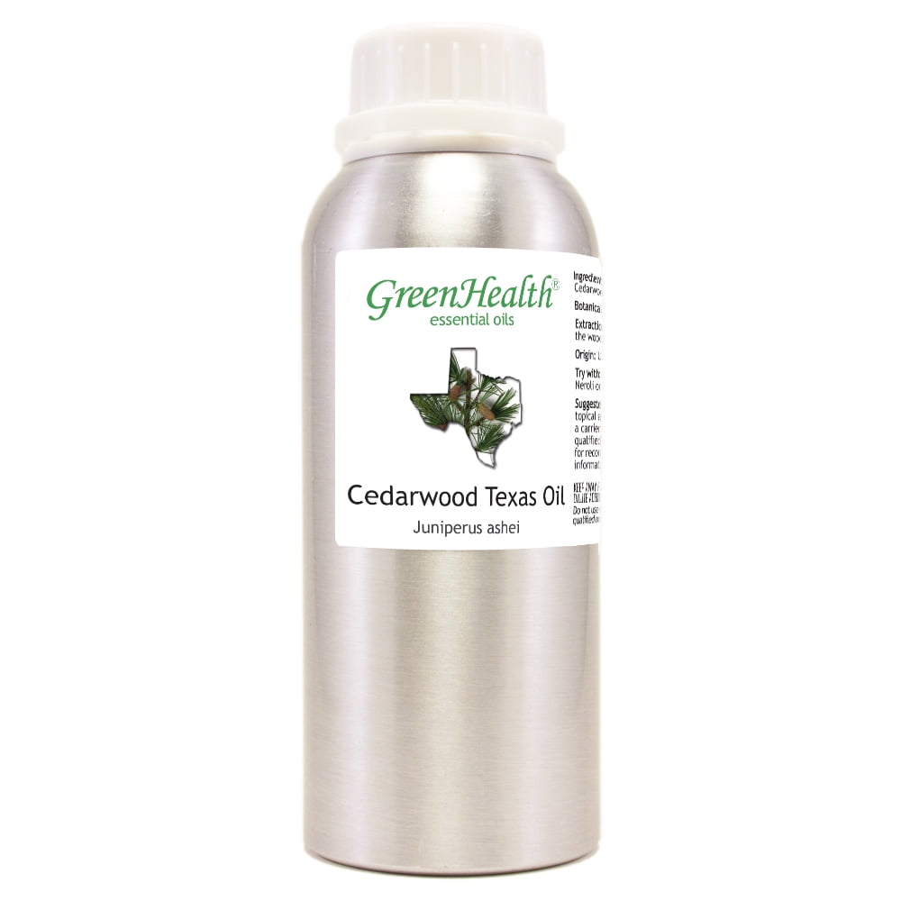 Cedarwood (Texas) Essential Oil 8 fl oz Aluminum Bottle w/ Cap ...