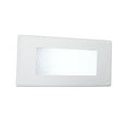 NICOR Lighting 10-Inch Textured Frosted Glass Recessed Step Lighting ...