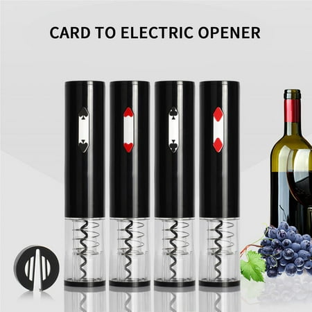 Wine Bottle Corkscrew Electric Red Wine Opener Automatic Start Jar Can ...