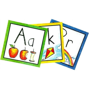 Wikki Stix WKX606-2 Alphabet Cards Set, Multi Color - Case of 2 ...