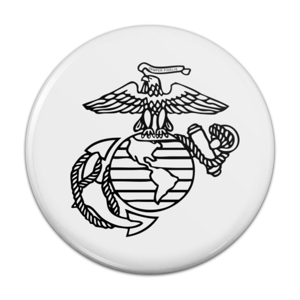 Usmc Logo Black And White