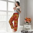 Easygdp Flying Black Bat Women's Drawstring Pajama Pants | Lounge ...