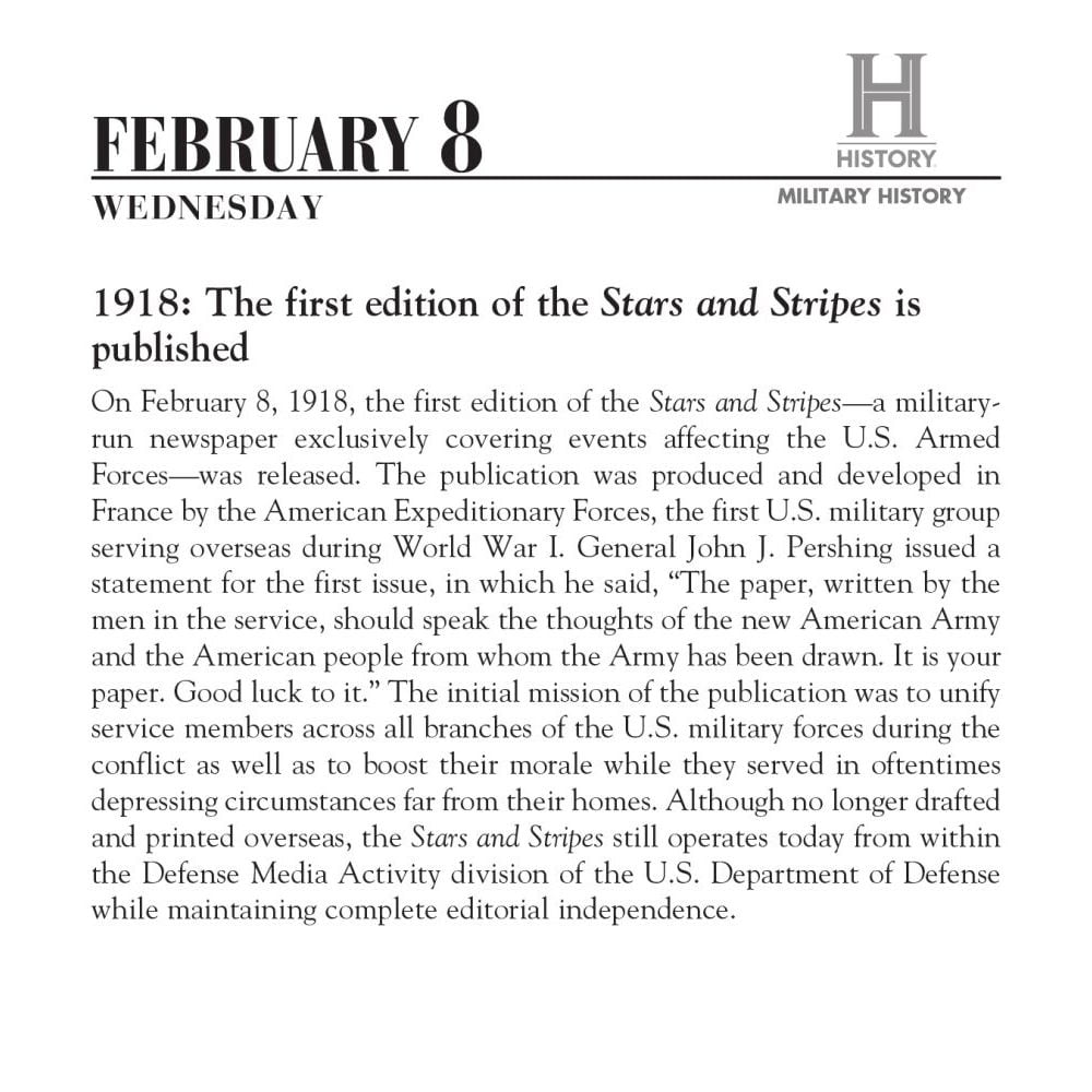 Buy Moments in History(tm) Calendars: 2023 History Channel This Day in ...