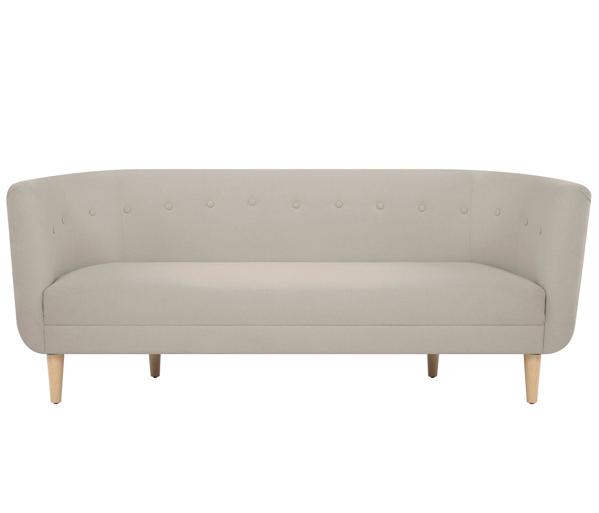 Sofá 3 cuerpos Tavári pata encino - Beige WEIK Tavári | Walmart en línea