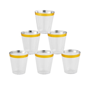 Mini Party Cup Shot Glasses, 2 oz, Black, 20ct - Walmart.com