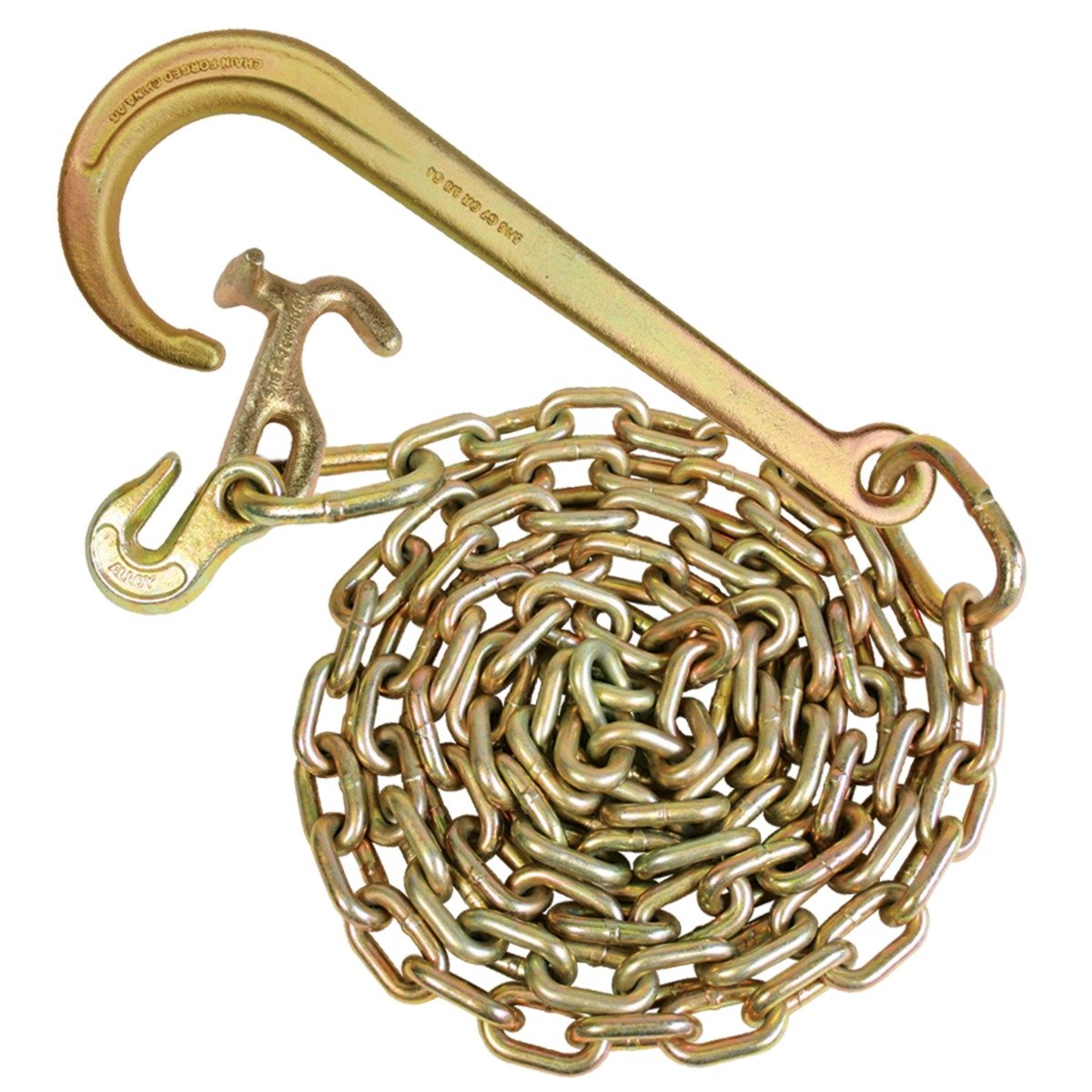 Johnstown Tow Chain With 15 Inch Forged J Hook And T J Combo Hook johnstown-tow-chain-with-15-inch-forged-j-hook-and-t-j-combo-hook