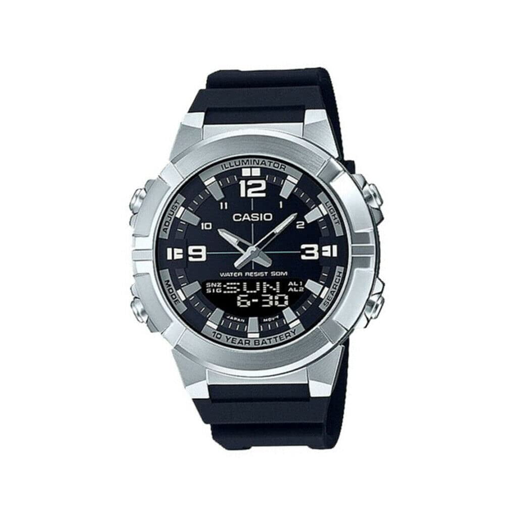Click here for Casio Analog Digital World Time Resin Strap Amw-87... prices