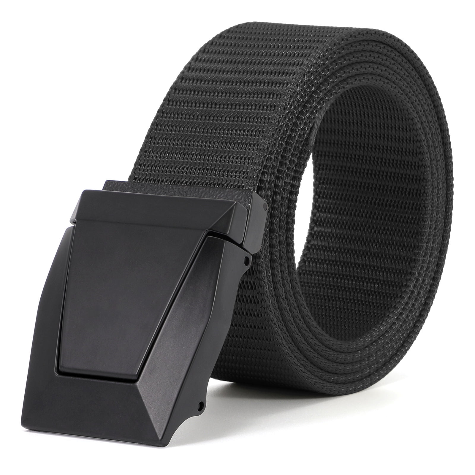 WHIPPY Mens Nylon Web Belt Outdoor Nylon Work Belt with Heavy Quick ...