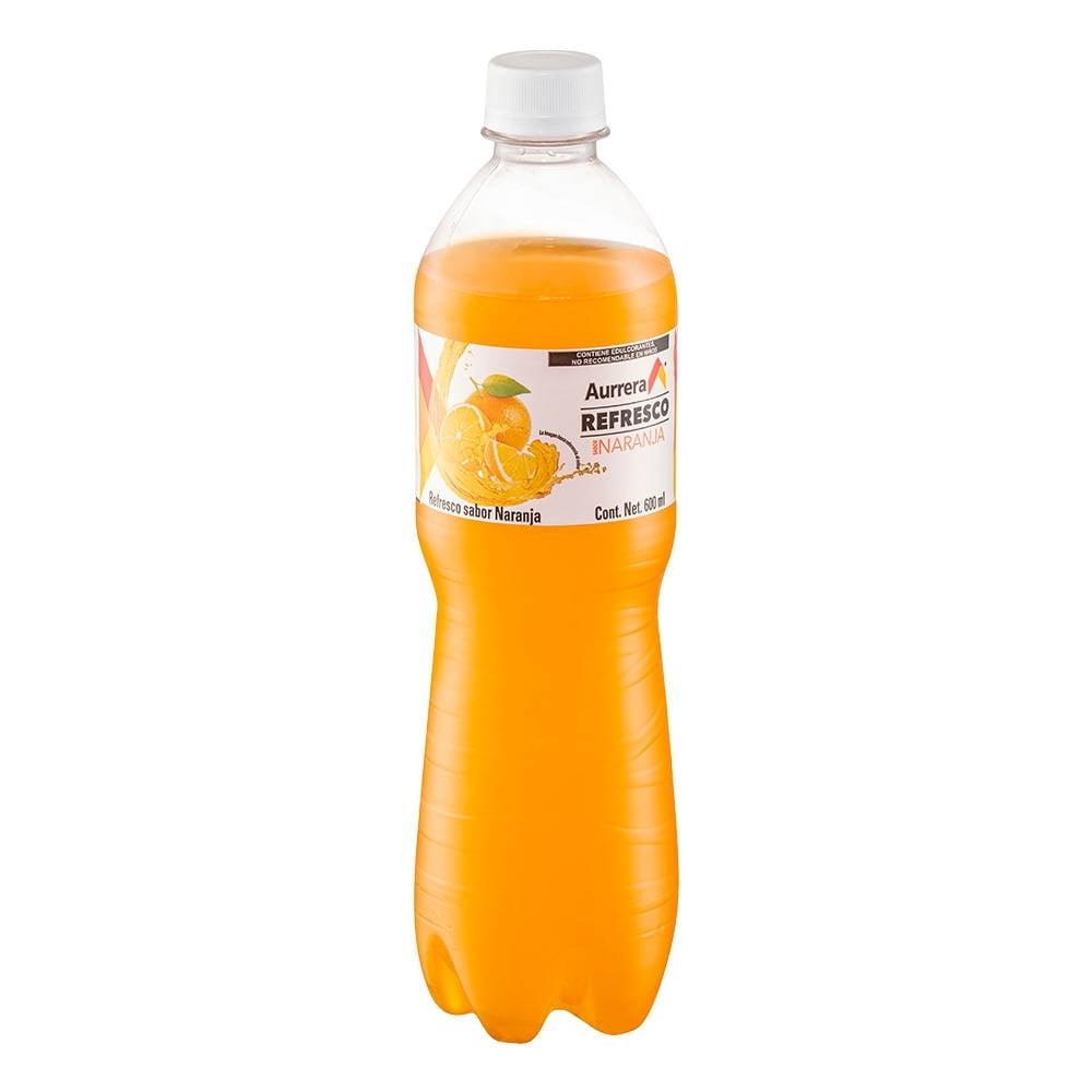 Refresco Aurrera naranja 600 ml | Bodega Aurrera en línea