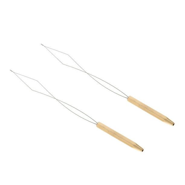 2 Pieces Fly Tying Bobbin Threader Half Hitch Tool Fly Tying Thread ...