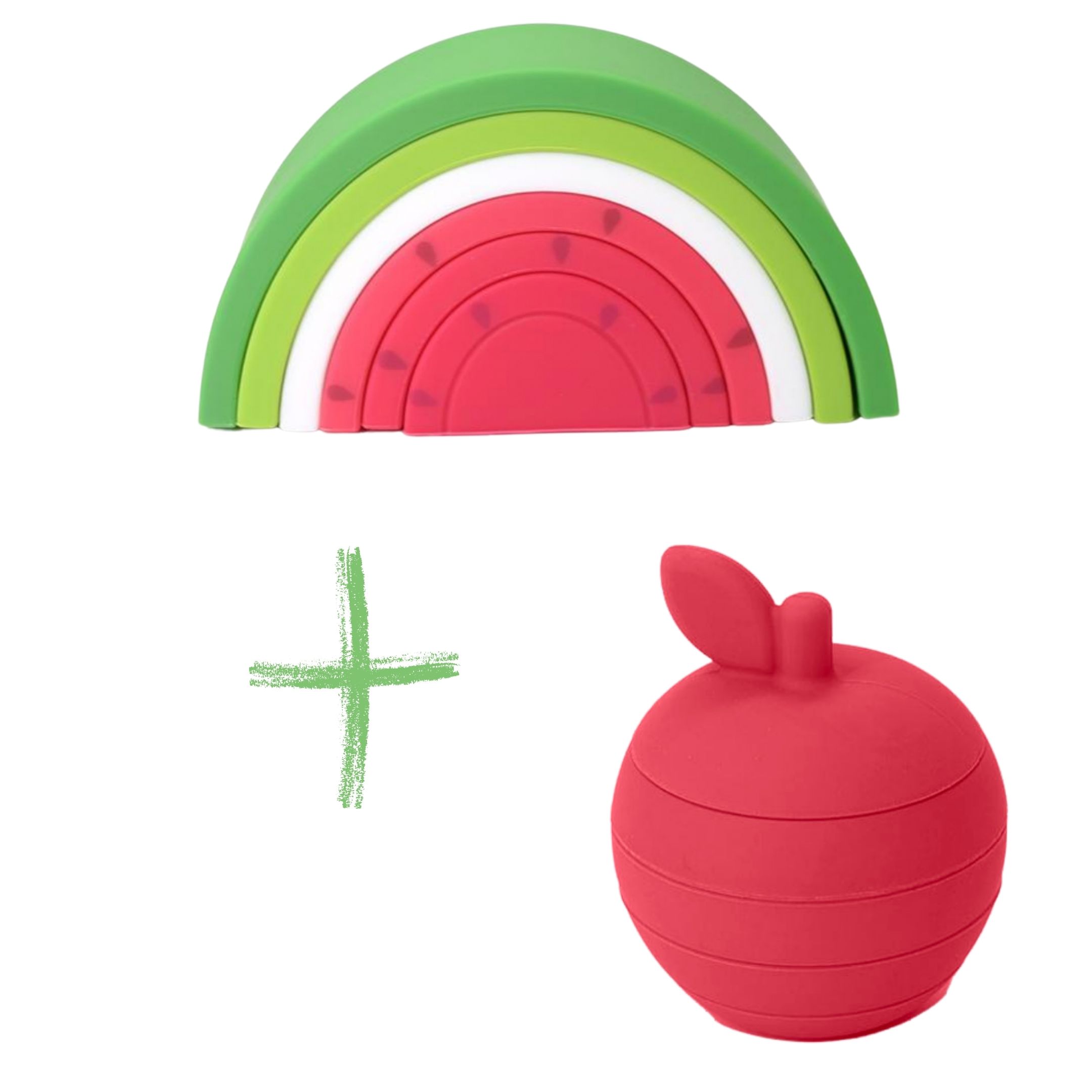 BrushinBella Silicone Stackable Toys - Montessori Silicone Toys ...