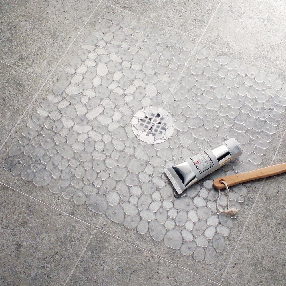 Click here for H-Moda At Home Inc Pebble Stall Size Pvc Tub Mat O... prices