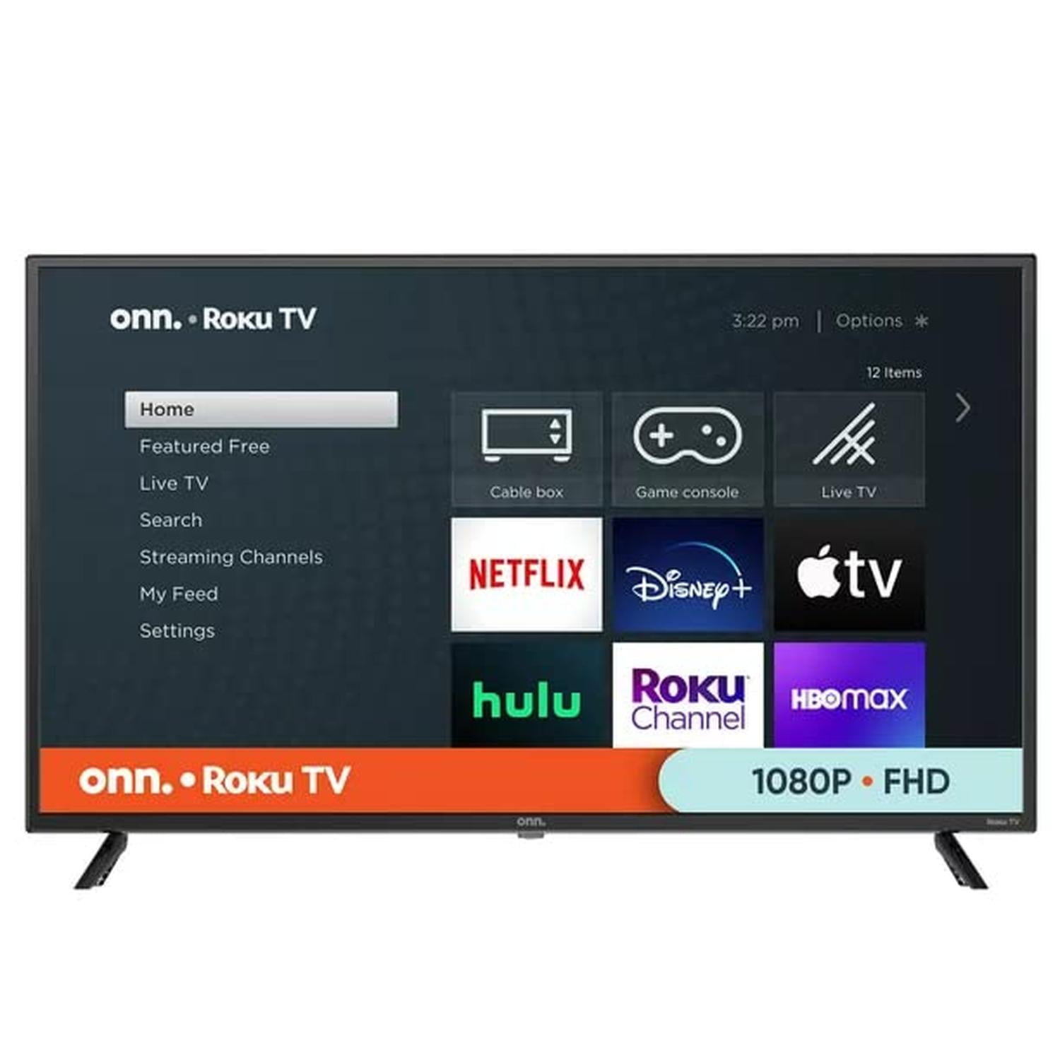 onn 40" LED Class FHD 1080p Smart TV con HDMI USB Frecuencia de ...