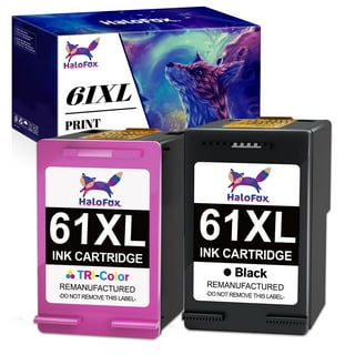 Genuine HP 61 Black & Tri-Color Combo Ink Cartridges, Original OEM ...