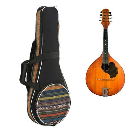 Fugacal Ethnic Style Mandolin Bag,Portable Mandolin Bag,Mandolin Bag ...