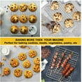 2-Pieces Small Cooling Baking Racks, Stainless Steel Grid Rack for ...