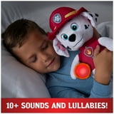 PAW Patrol Interactive Talking Stuffed Toy: Snuggle Up Marshall Plush ...