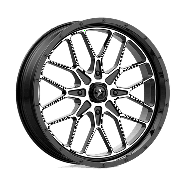 MSA Offroad Wheels Aluminum Rim M36 SWITCH 18X7in Brushed Titanium ...