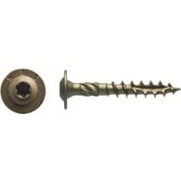 Big Timber #10 x 5 In. Bronze Flat Head Wood Screw (185 Ct., 5 Lb ...