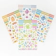 bloom daily planners Decorative Floral Planner Stickers, 8 Sheets ...
