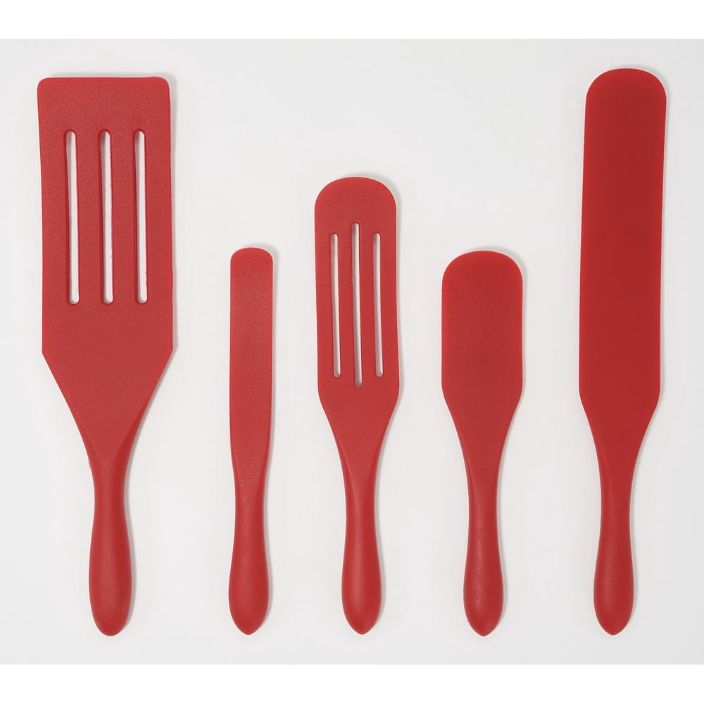 Mad Hungry 5-Piece Multi-Use Silicone Spurtle Set - Walmart.com ...